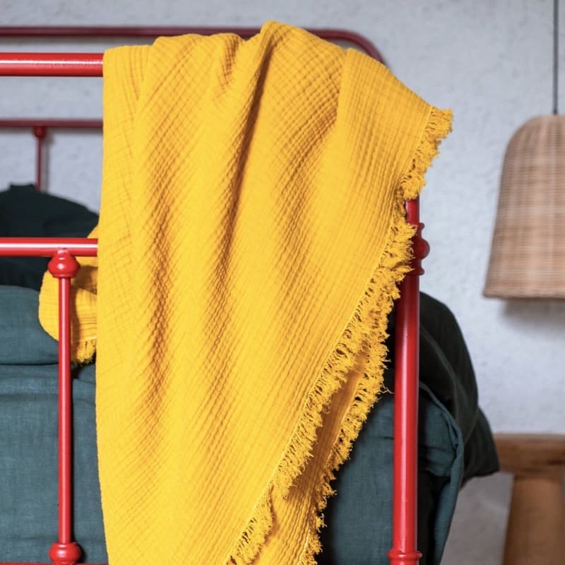 Cocoon Bed Cover: Curry – Pezula Interiors
